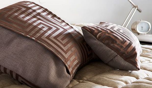 Un cojín hecho a mano