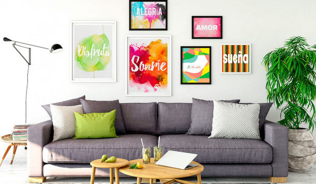 Láminas decorativas artesanales