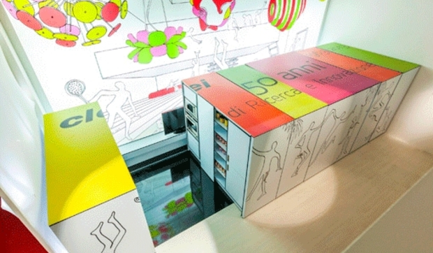 Muebles convertibles en una casa modular